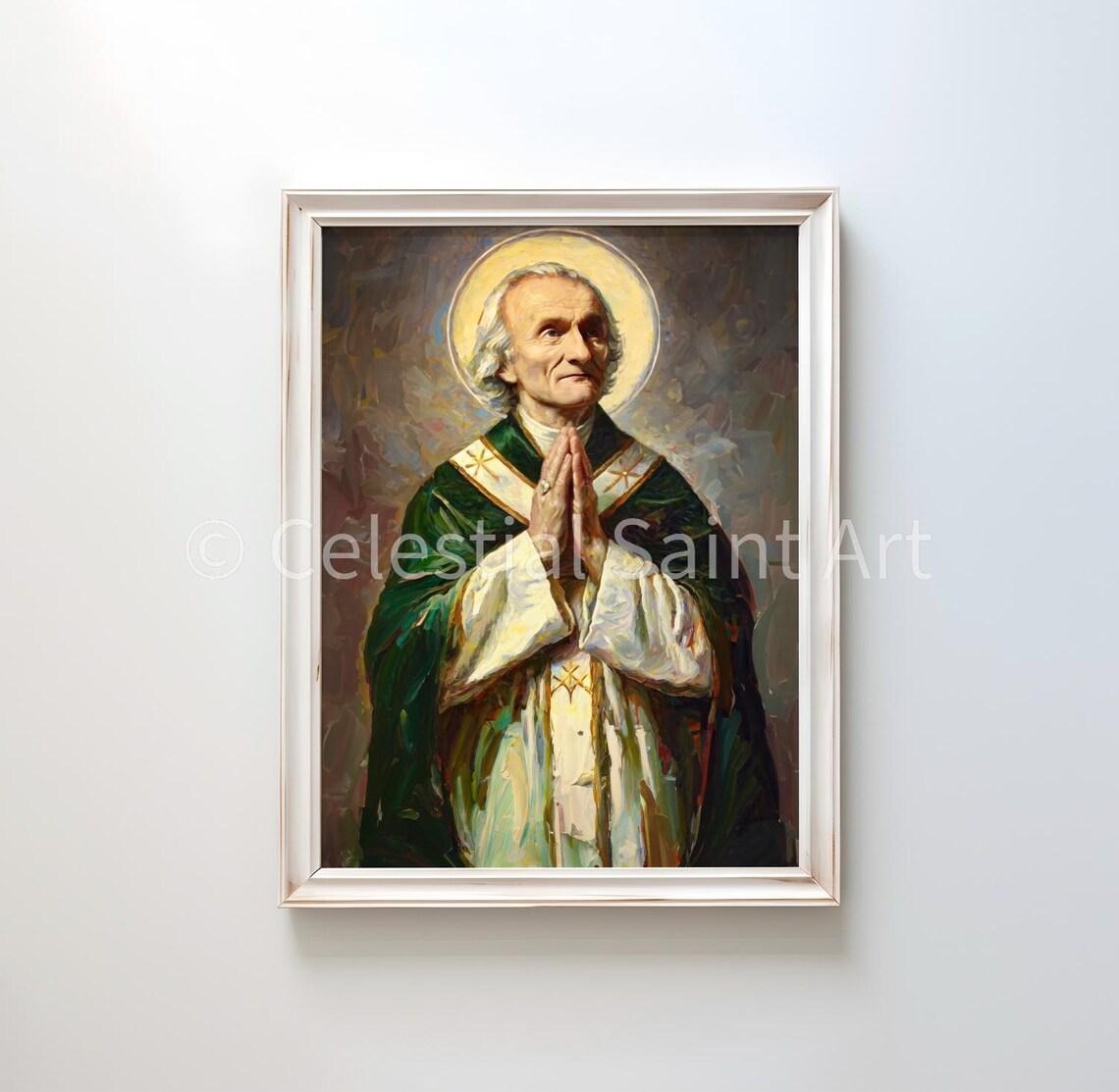 St. John Vianney - Digital Print - Etsy