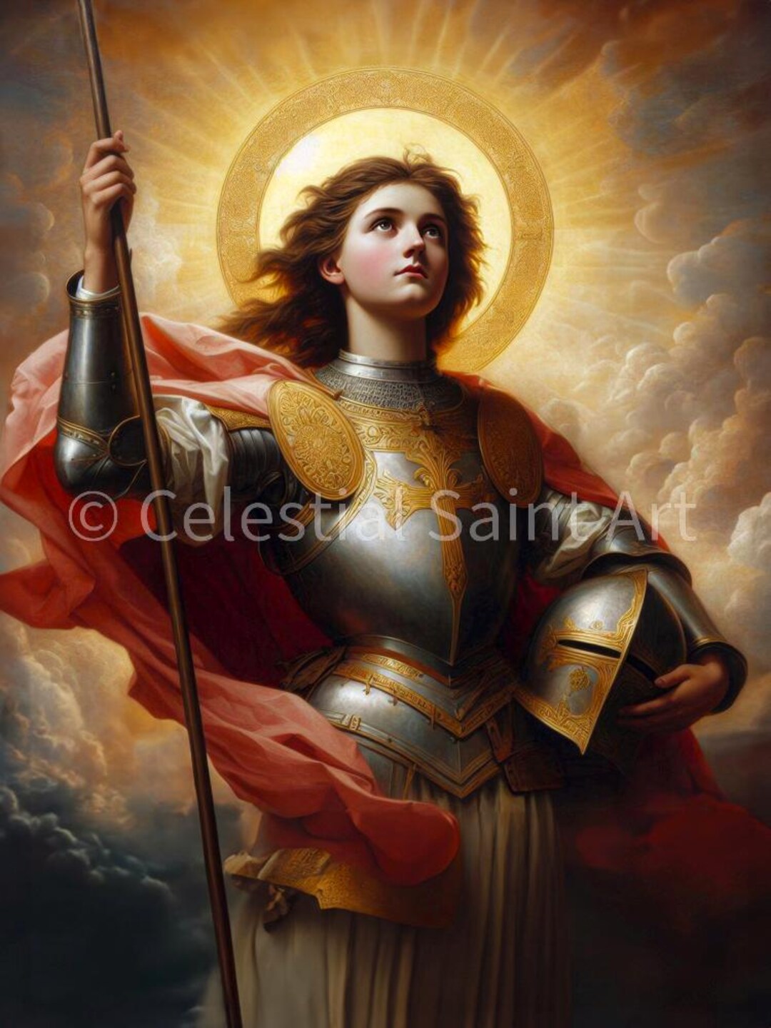St. Joan of Arc - Digital Print | High Resolution | Instant Access ...
