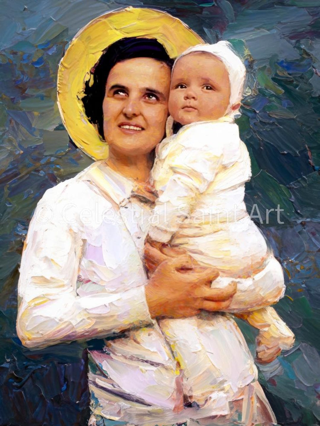 St. Gianna Beretta Molla - Digital Print | High Resolution | Instant ...