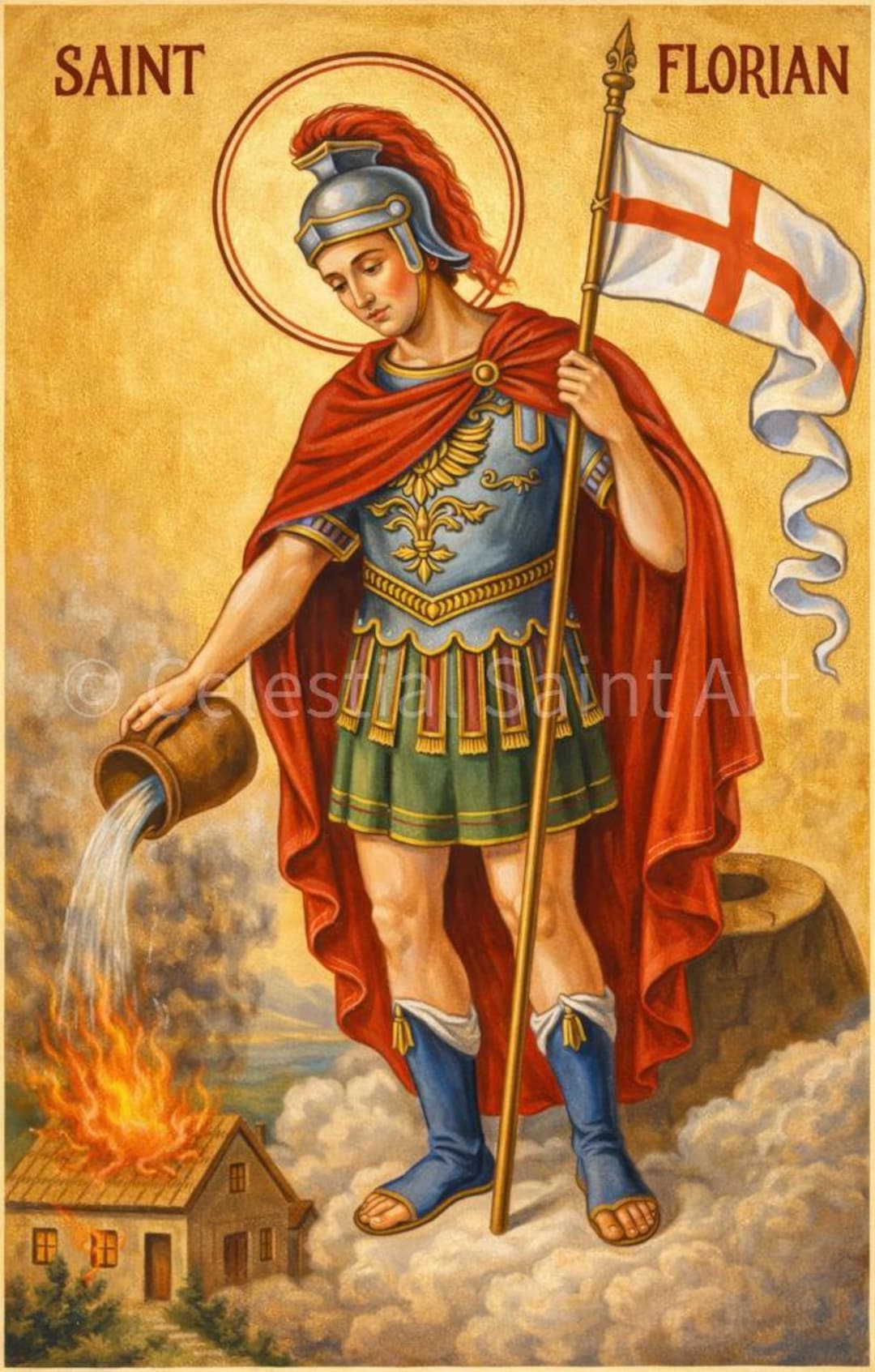 St. Florian - Digital Print | High Resolution | Instant Access | Easy ...