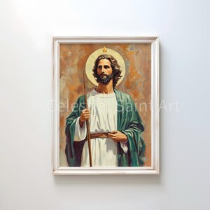 St. Jude Thaddeus - Digital Print | High Resolution | Instant Access ...