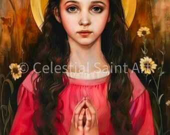 DIGITAL DOWNLOAD | St. Philomena Print | Catholic Print | Saint ...