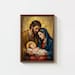 Holy Family - Digital Print - Etsy
