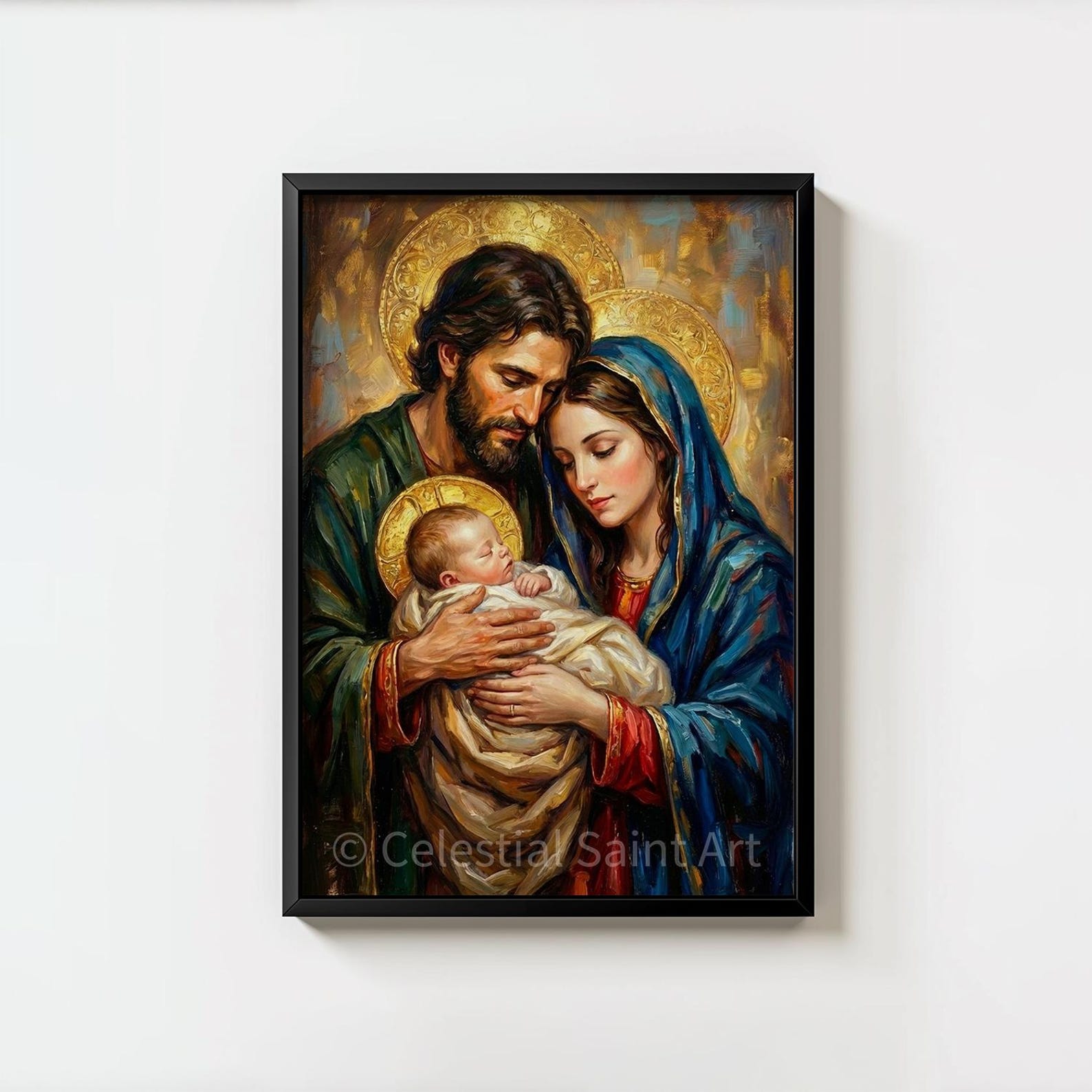 Holy Family - Digital Print - Etsy