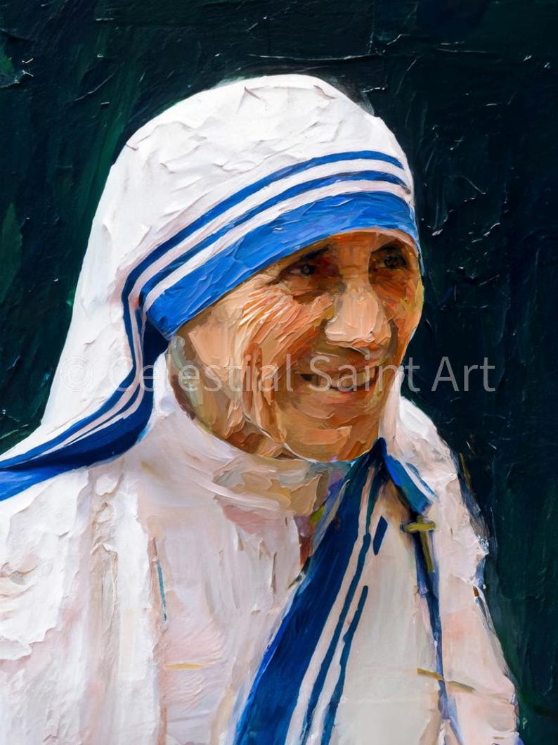 St. Mother Teresa of Calcutta - Digital Print | High Resolution ...