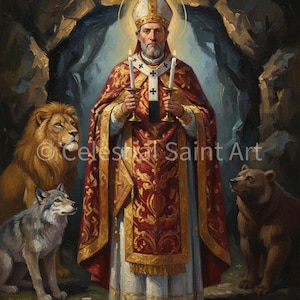St. Blaise - Digital Print | High Resolution | Instant Access | Easy ...