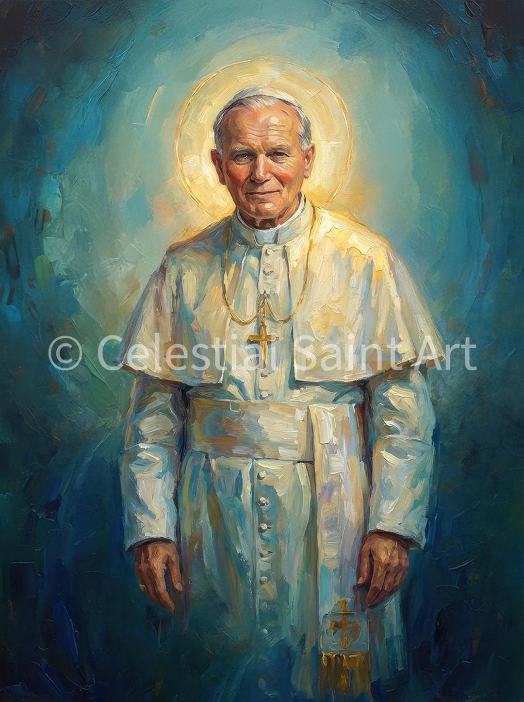 St. John Paul II - Digital Print | High Resolution | Instant Access ...