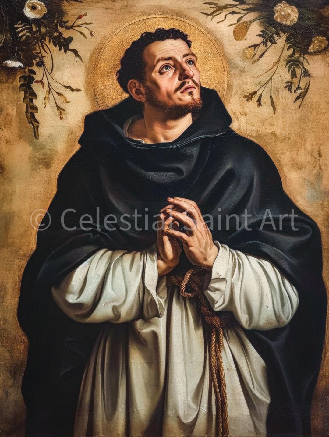 St. Dominic - Digital Print - Etsy