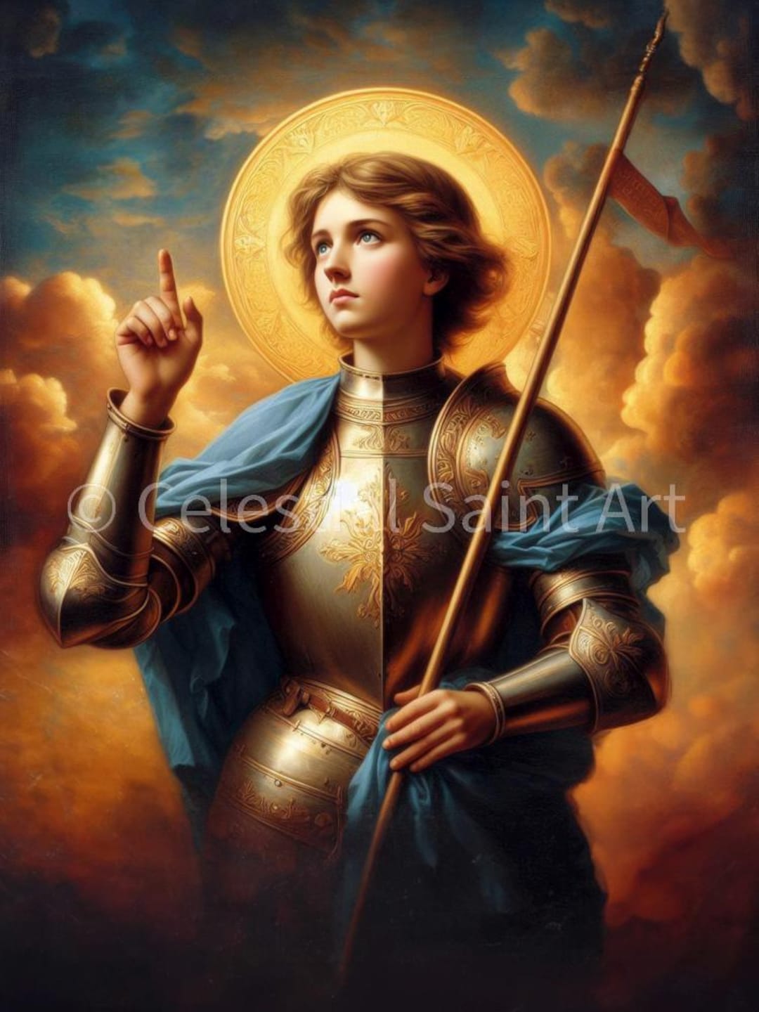St. Joan of Arc - Digital Print | High Resolution | Instant Access ...