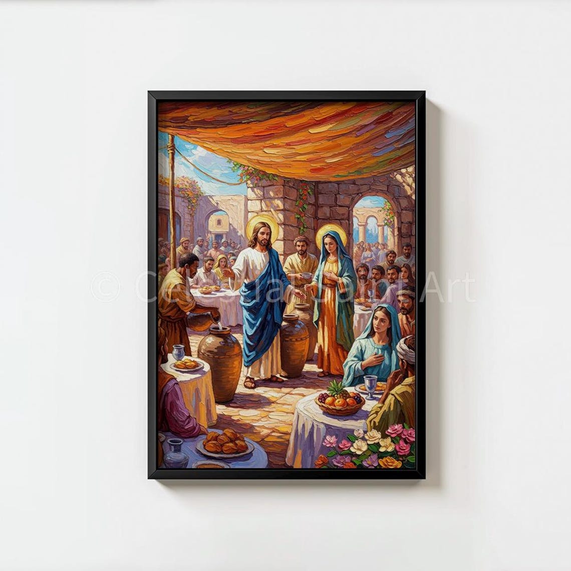 The Wedding at Cana - Digital Print - Etsy