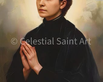 St Gemma Galgani Printable Wall Art, Christian Saint Catholic Printable ...