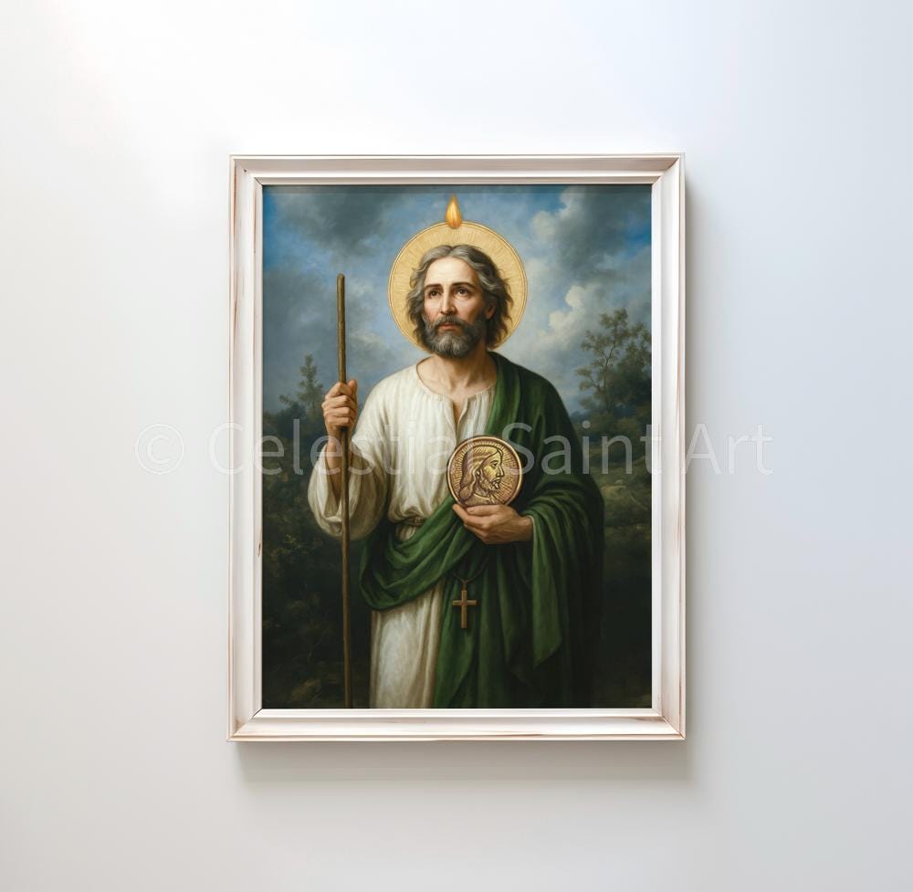 St. Jude Thaddeus - Digital Print - Etsy