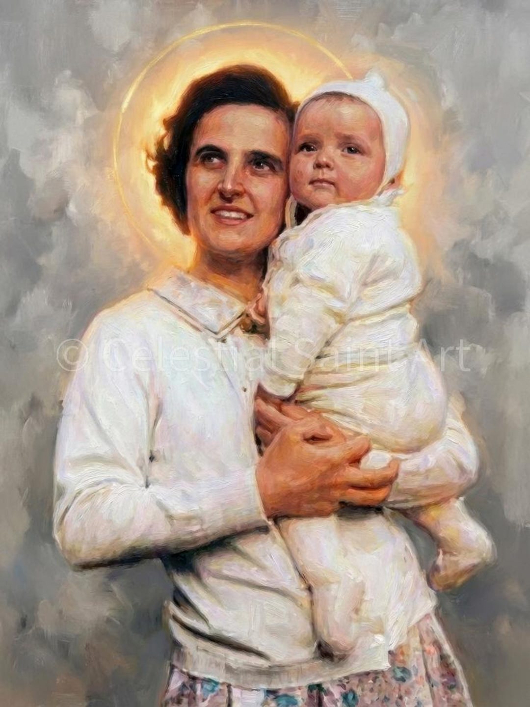 St. Gianna Beretta Molla - Digital Print | High Resolution | Instant ...