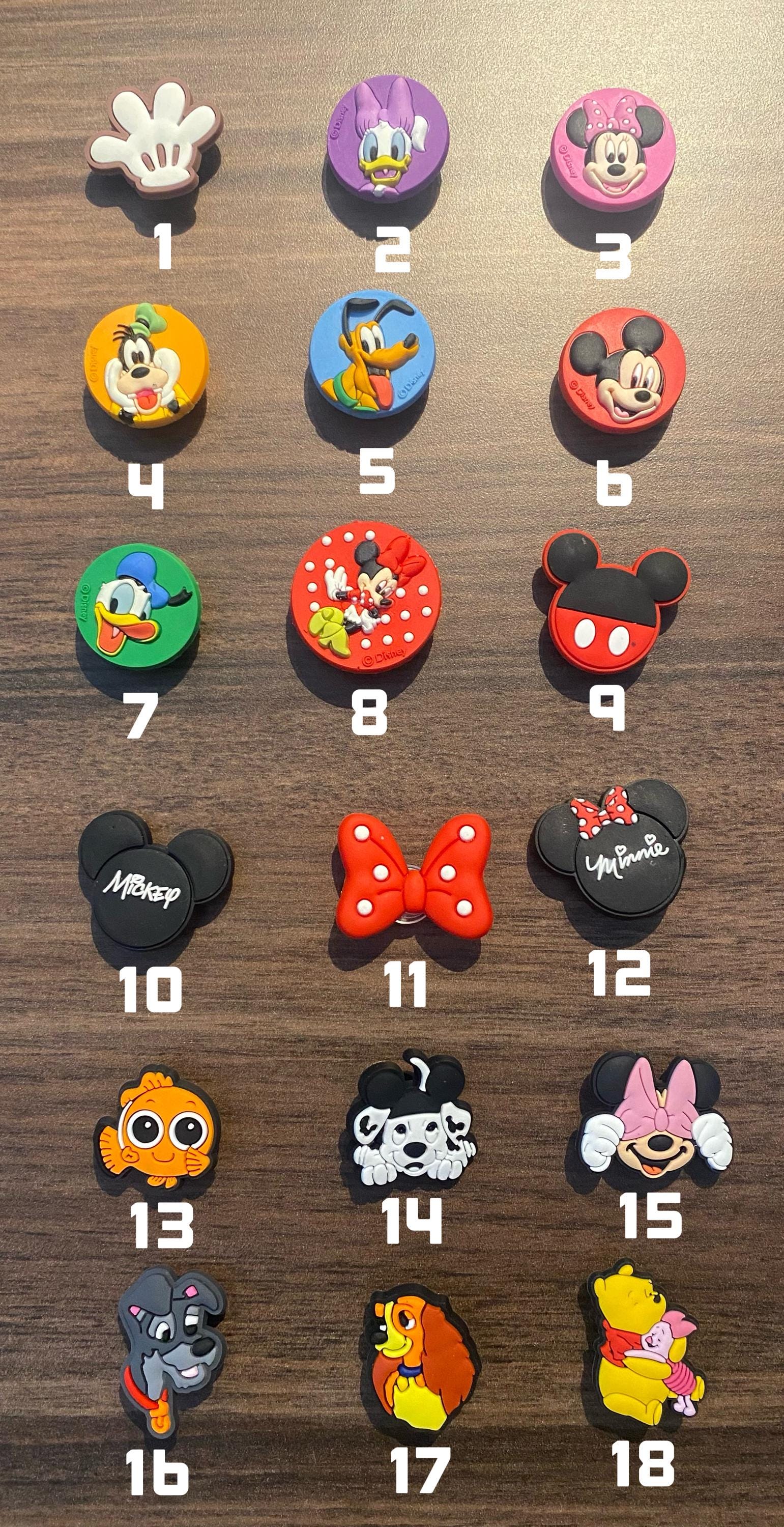 Disney Croc Shoe Charms Characters Gifts Stocking Fillers - Etsy