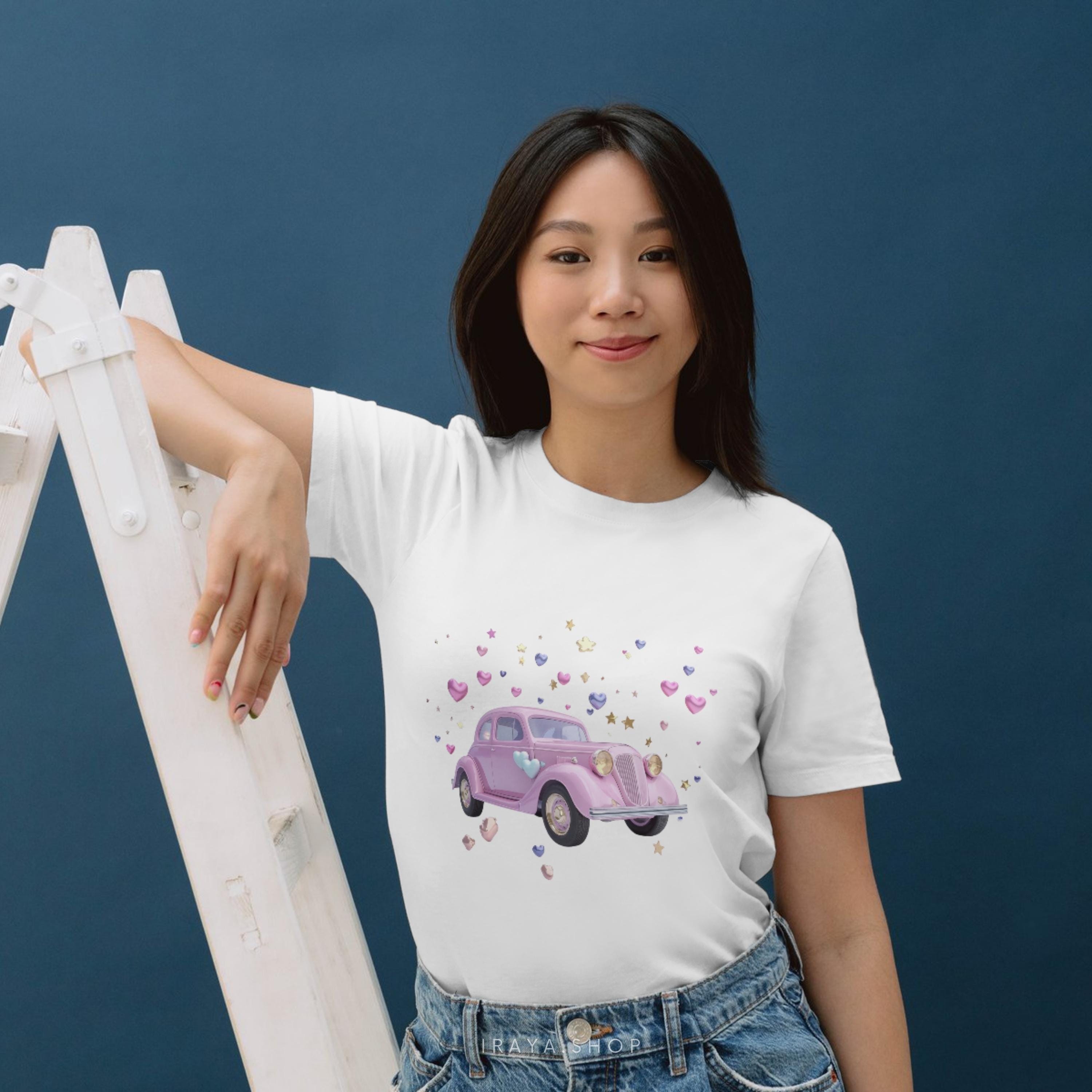 3D Pastel Car Clipart – Cute Kawaii Sedan Digital Art Decoration ...