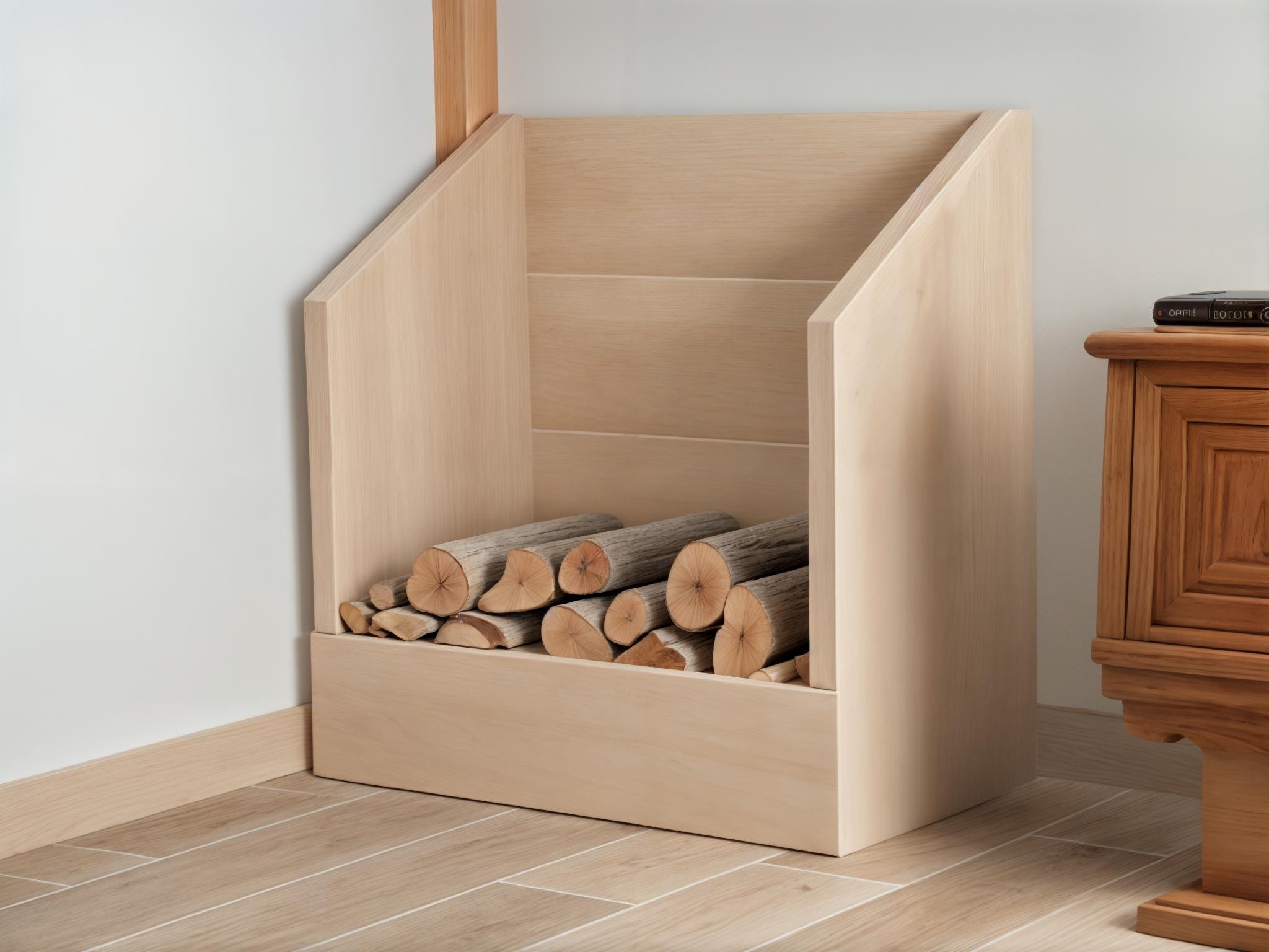 DIY Firewood Storage Box Build Plans- Firewood Rack- Storage Box Plans ...