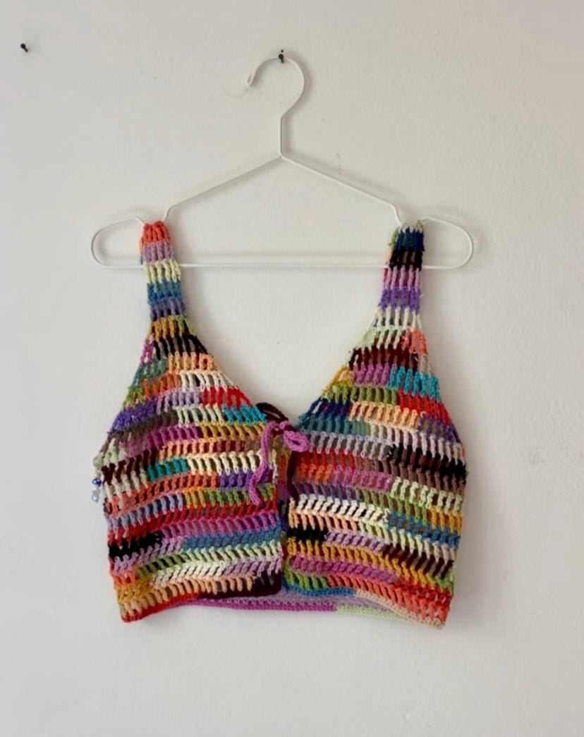 RAINBOW Tank Top Crochet Pattern - Etsy