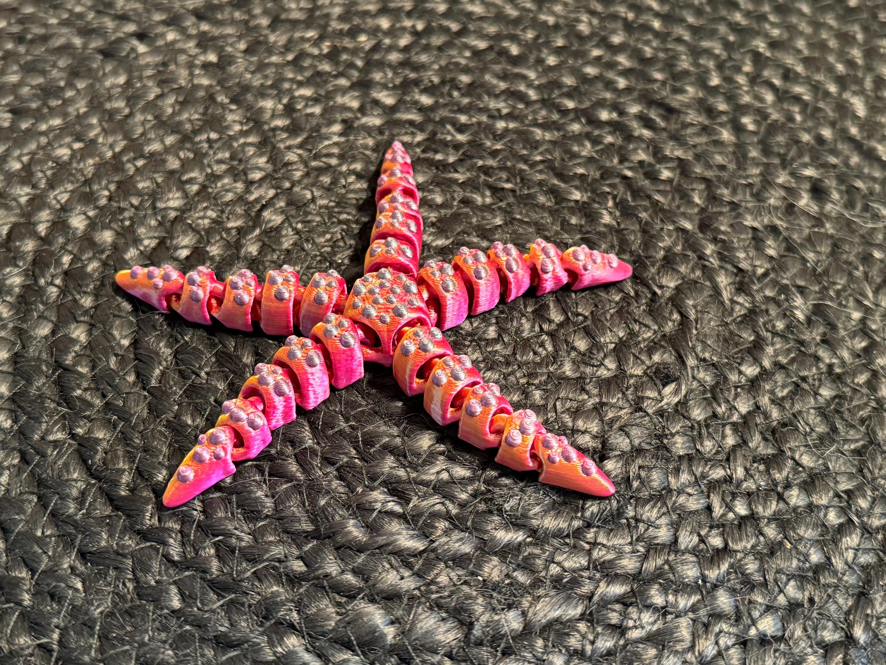 Articulated Starfish Fidget Toy - Etsy