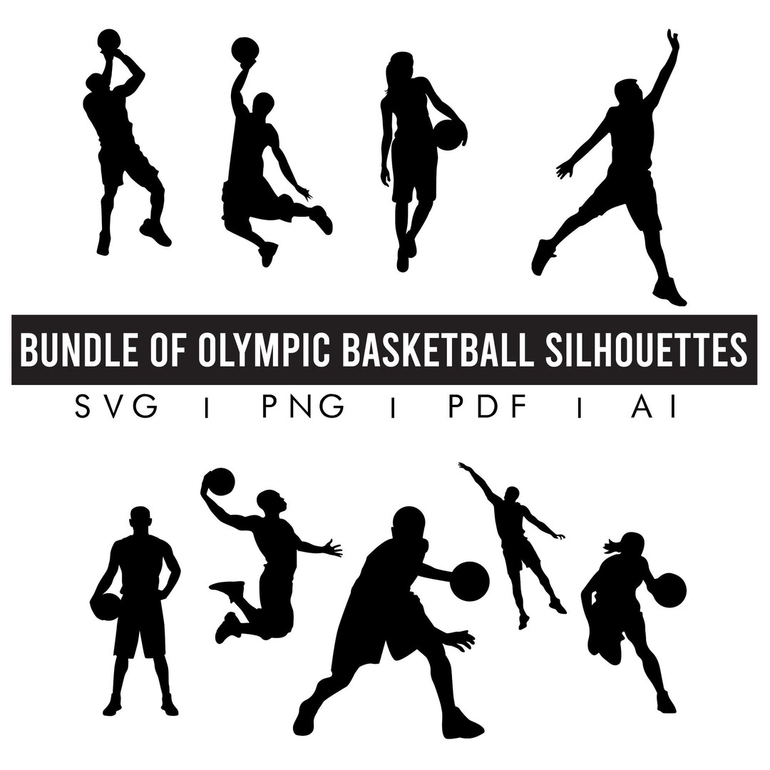 Olympic Basketball Bundle SVG, Basketball SVG , Olympic Sports Cut ...
