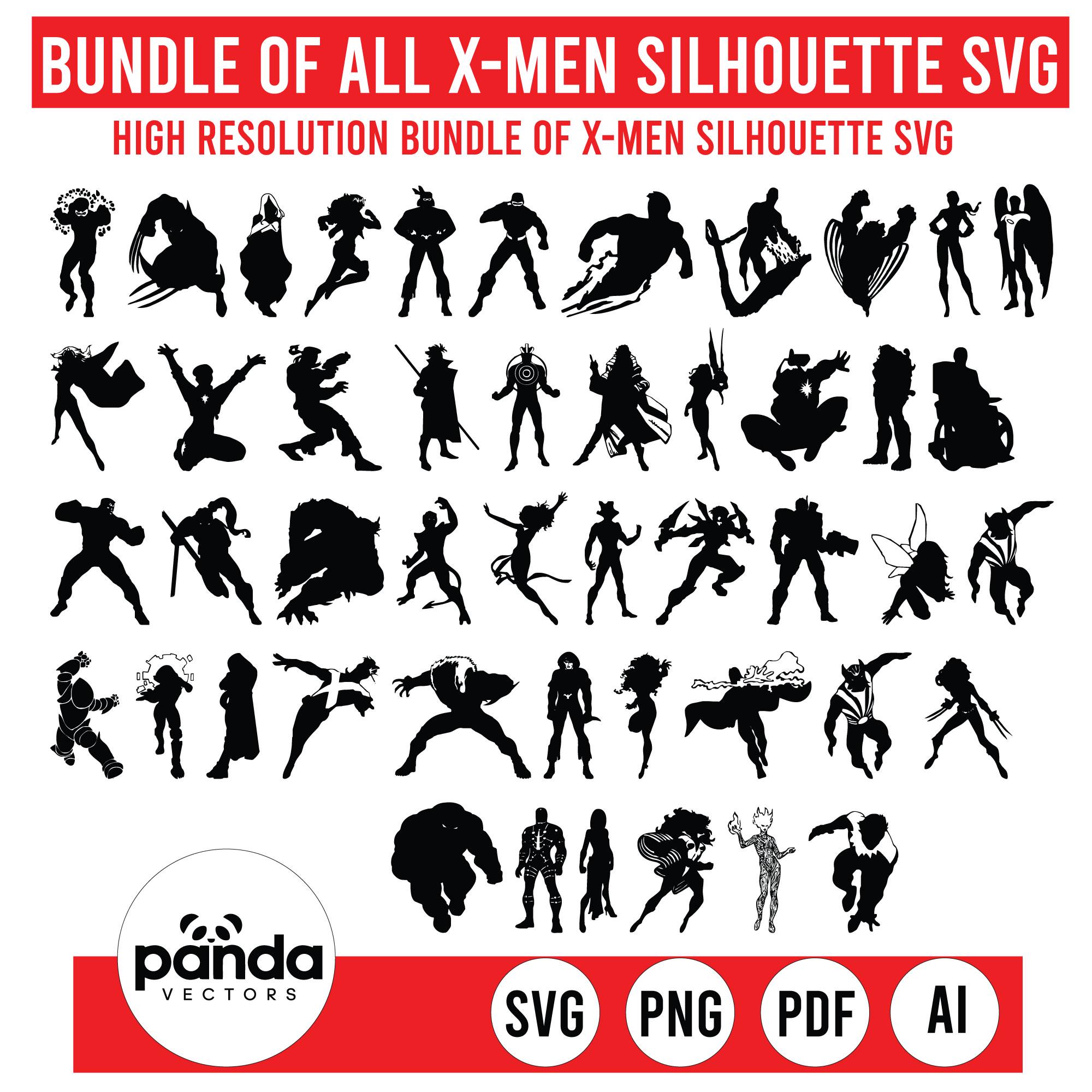 Bundle of X-men Svg, Bundle of X-men Design Svg, Movie Svg, Bundle of X ...