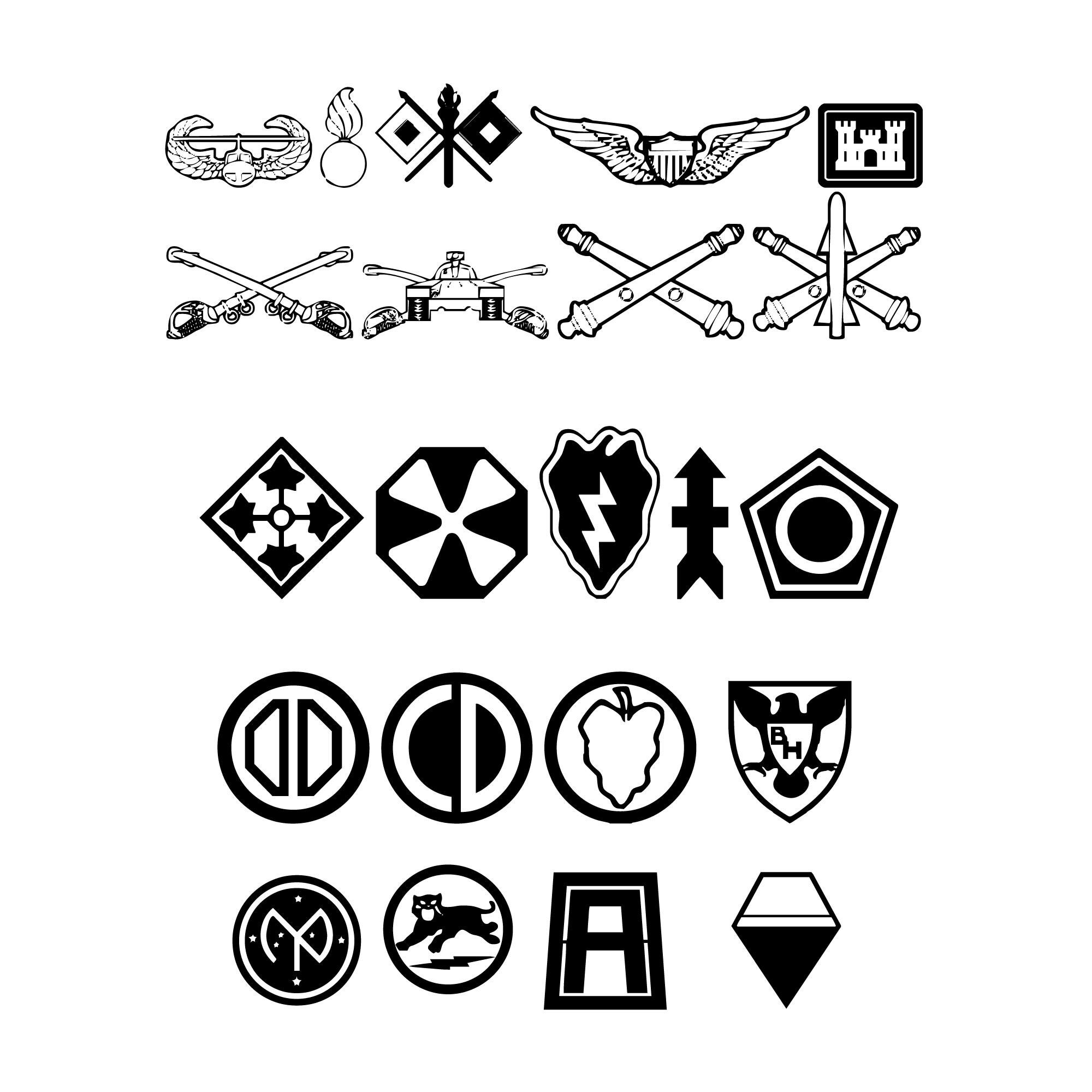 USA Army Military Svg Png Pdf, US Army Svg Png Pdf, US Army Military ...