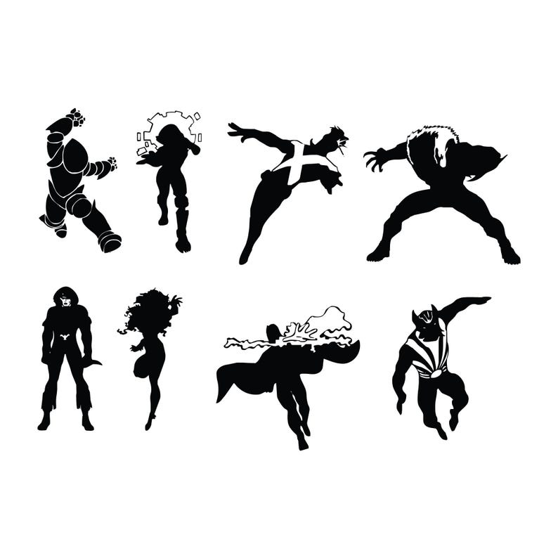 Bundle of X-men Svg, Bundle of X-men Design Svg, Movie Svg, Bundle of X ...