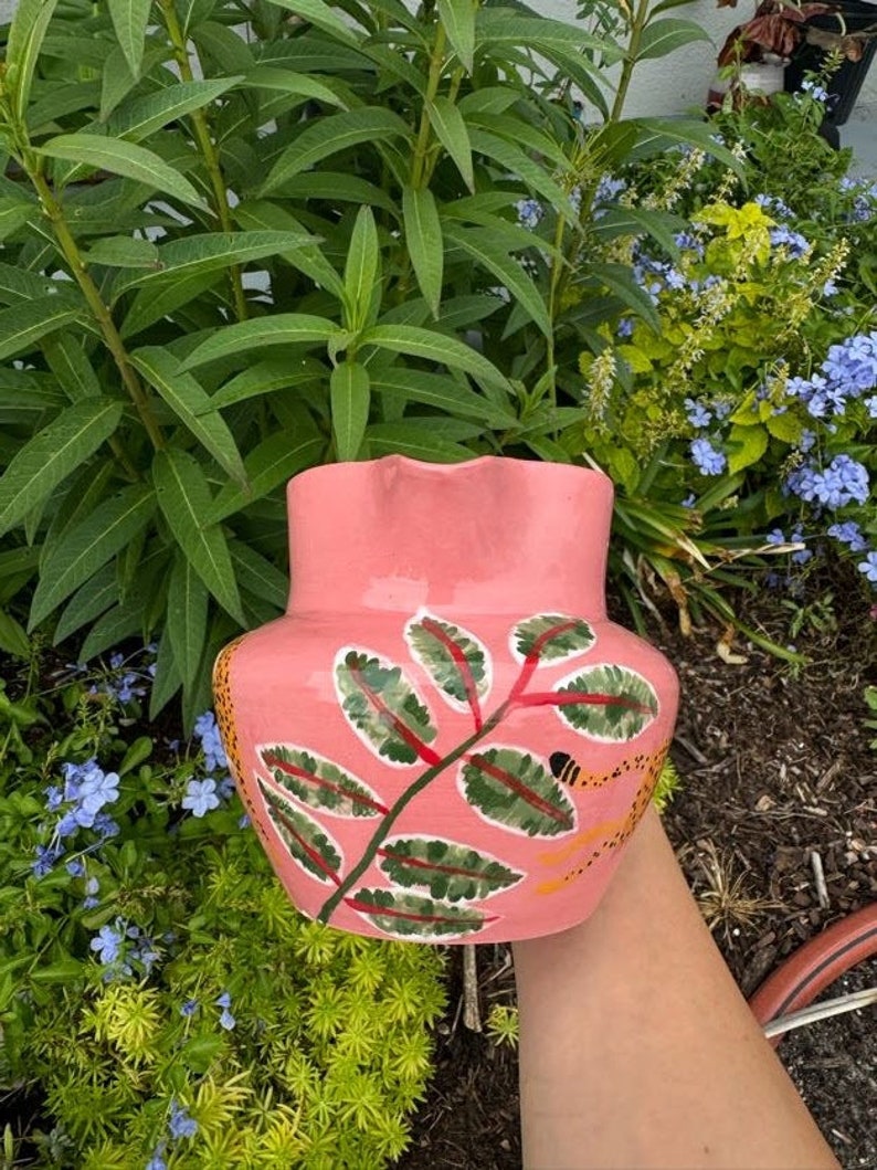 Cheetah Pitcher - Etsy
