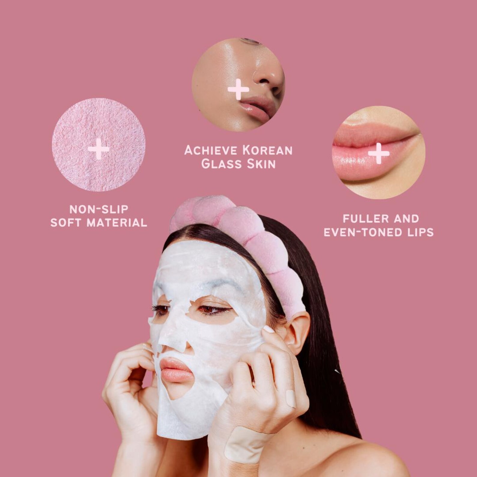 Sleep Ugly: Collagen Face Mask for Radiant, Plump Skin and Lip Mask for ...
