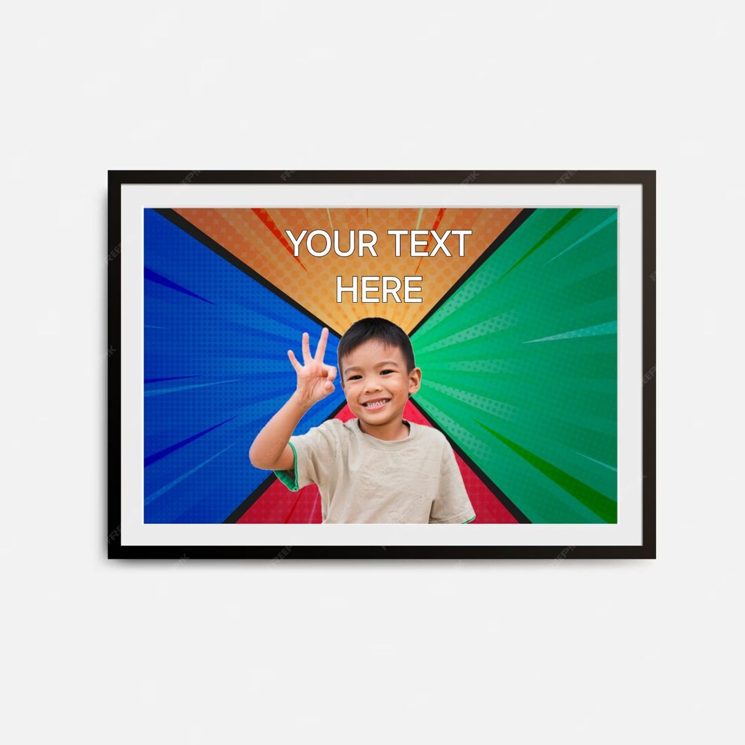 Custom Superhero Poster Poster, Room Decor, Superhero, Comicbooks ...