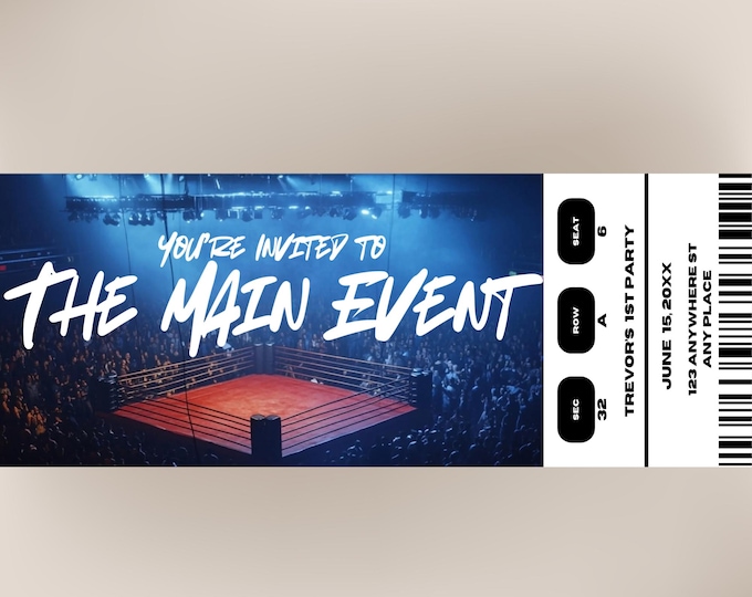 Penn State Ticket Invitation - Etsy