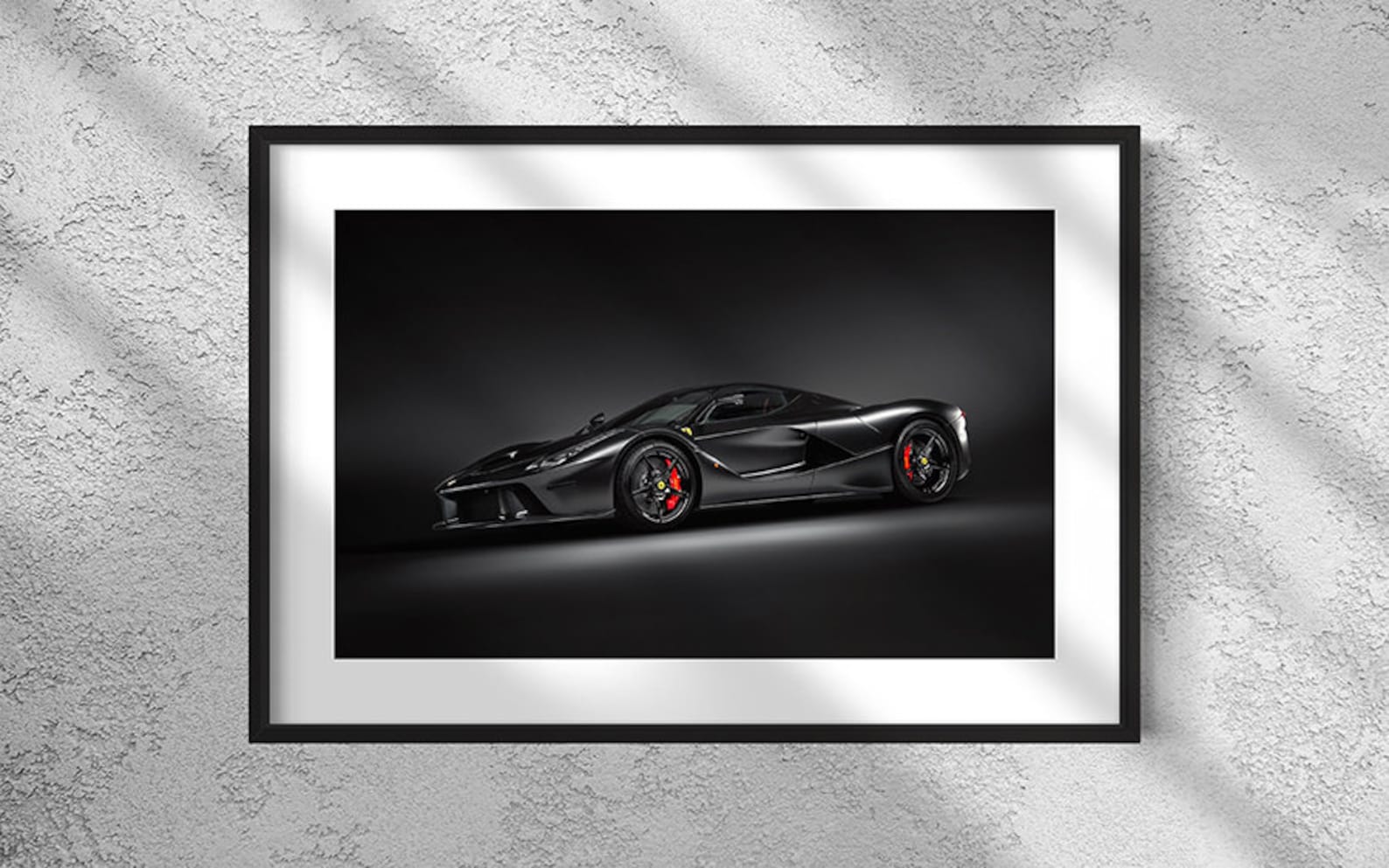 Ferrari Laferrari Art Print, Wall Decor, Wall Art, Automotive Art, Car ...
