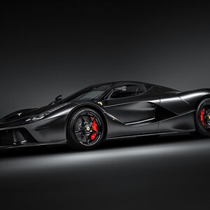 Ferrari Laferrari Art Print, Wall Decor, Wall Art, Automotive Art, Car ...