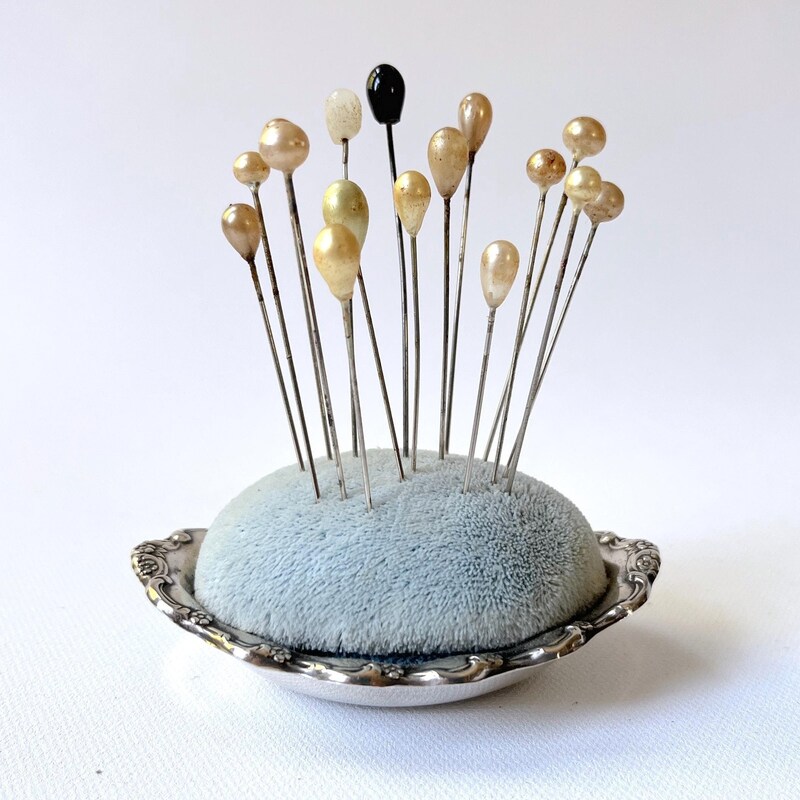 Antique Pin Cushion - Etsy