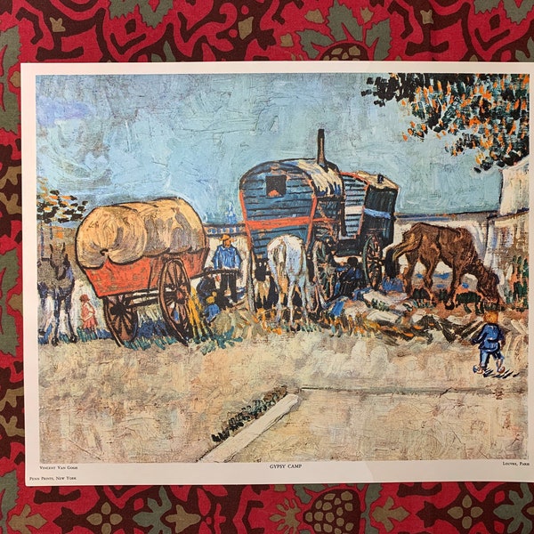 Vincent Van Gogh Lithograph - Etsy