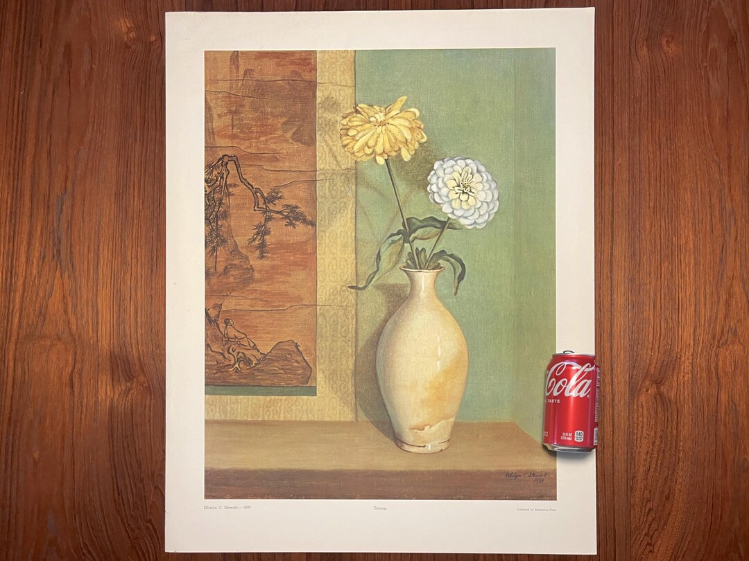 Vintage Ethelyn C Stewart Lithograph Masters Large 28x22 Art Poster ...