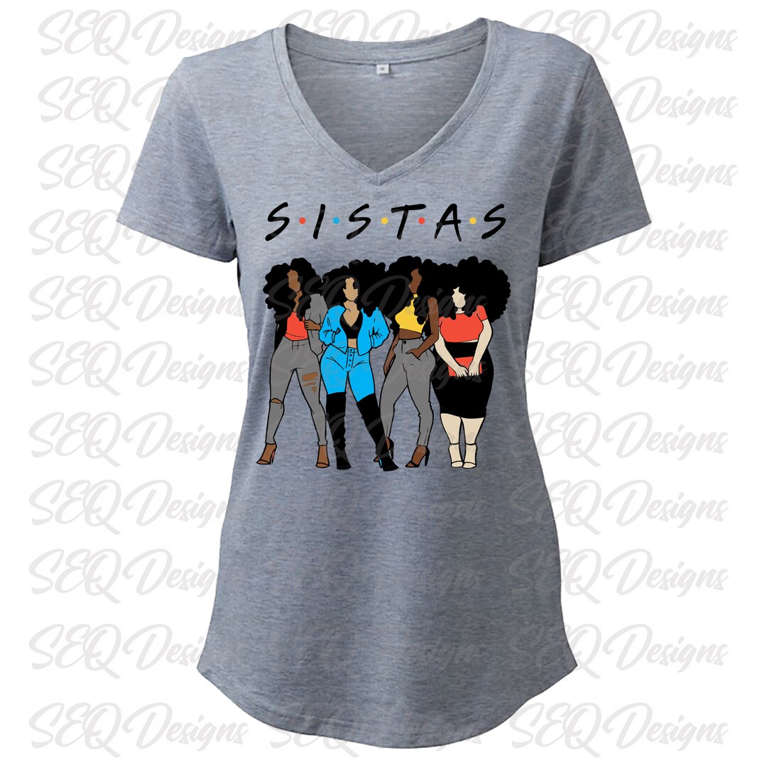 Sistas Women of Color T-shirt - Etsy