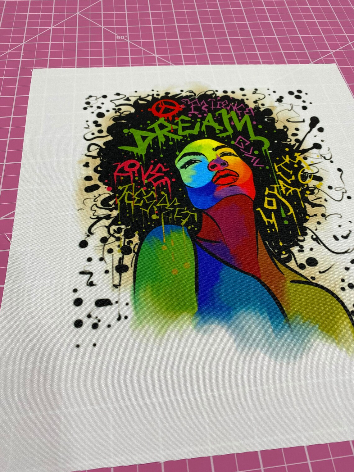 Fabric Block Melanin Every Shade Slays Ebony Mocha Chocolate - Etsy