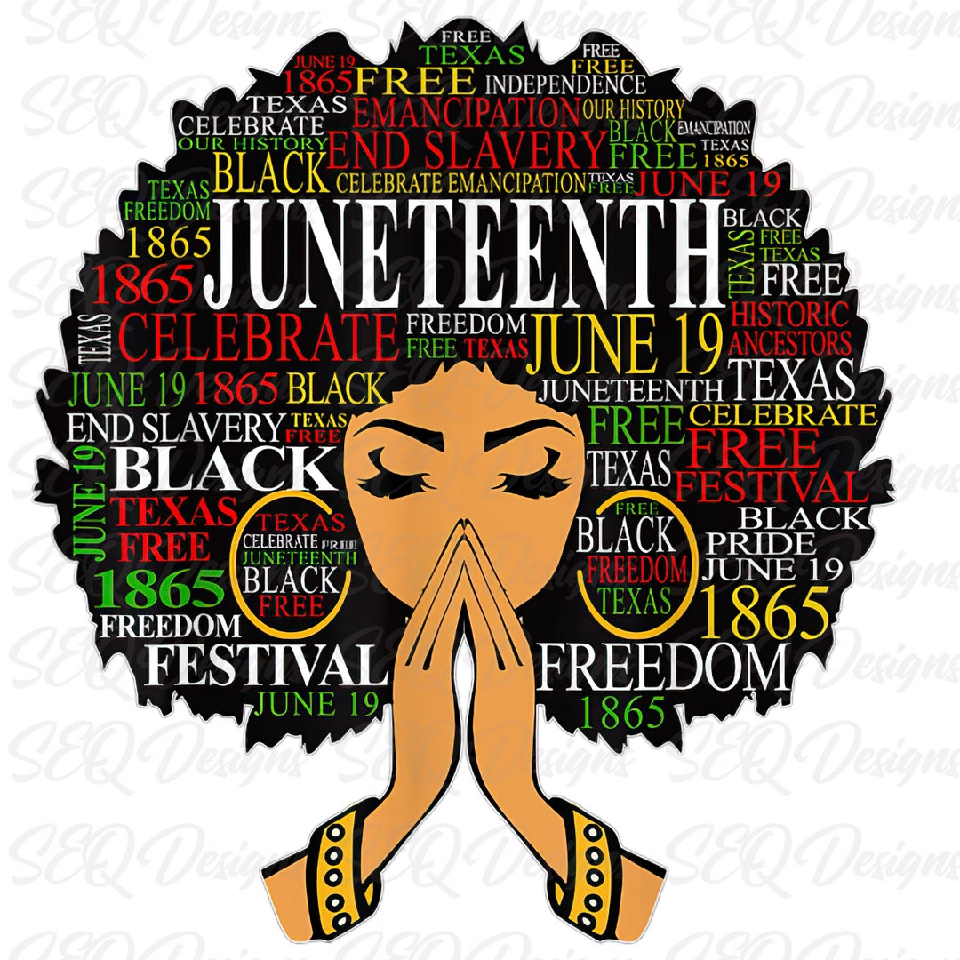 Juneteenth Praying Hands Sublimation Transfer - Etsy