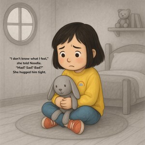 Children's Book About Emotions: Soft Watercolor Picture Book for Ages 3 ...