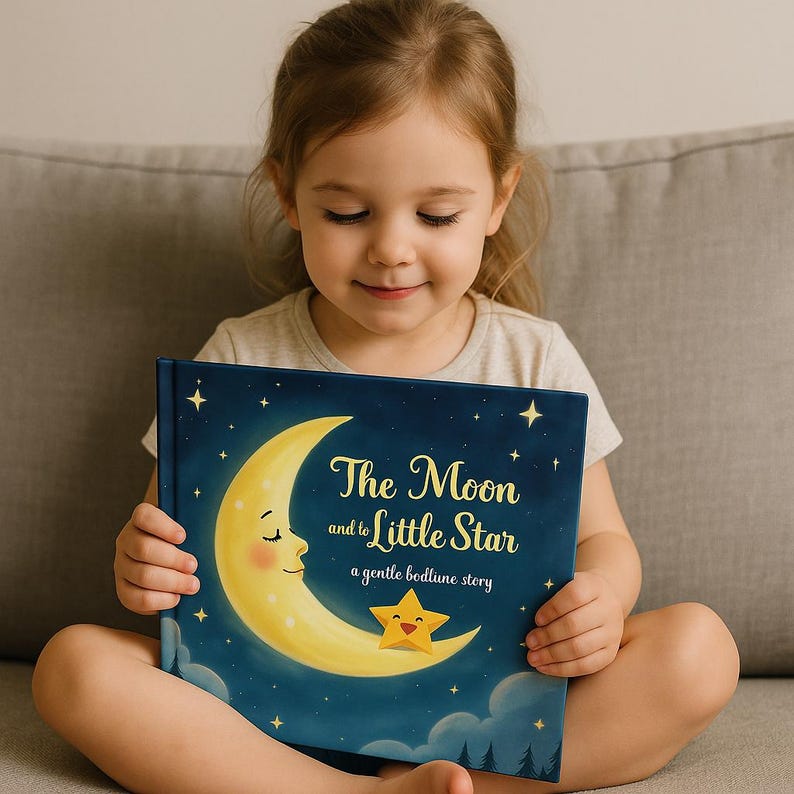Children's Bedtime Story Book: the Moon and the Little Star - Gentle ...