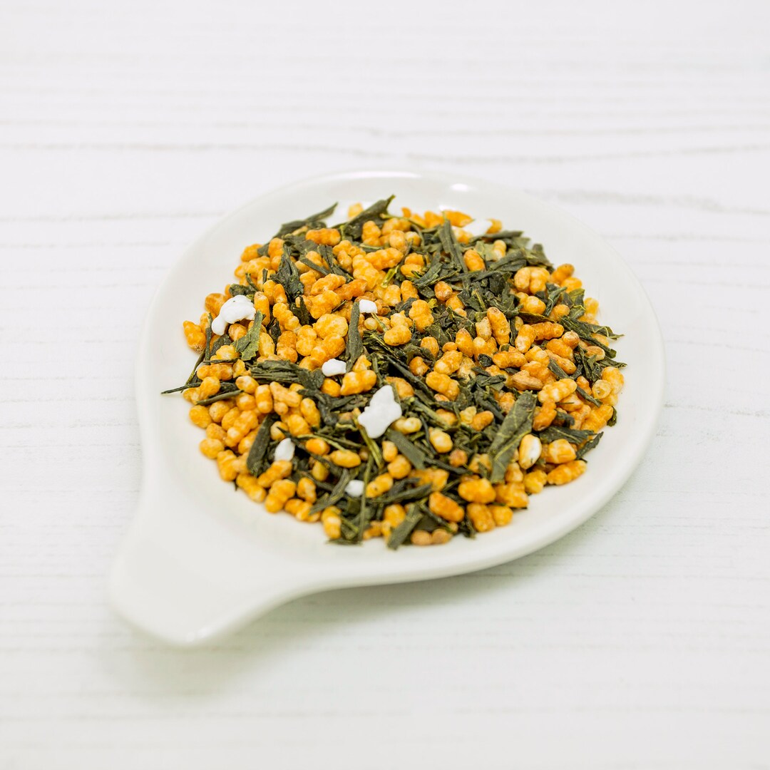 Genmaicha Loose Leaf Green Tea Popcorn Green Tea Chinese Green Tea Tea ...