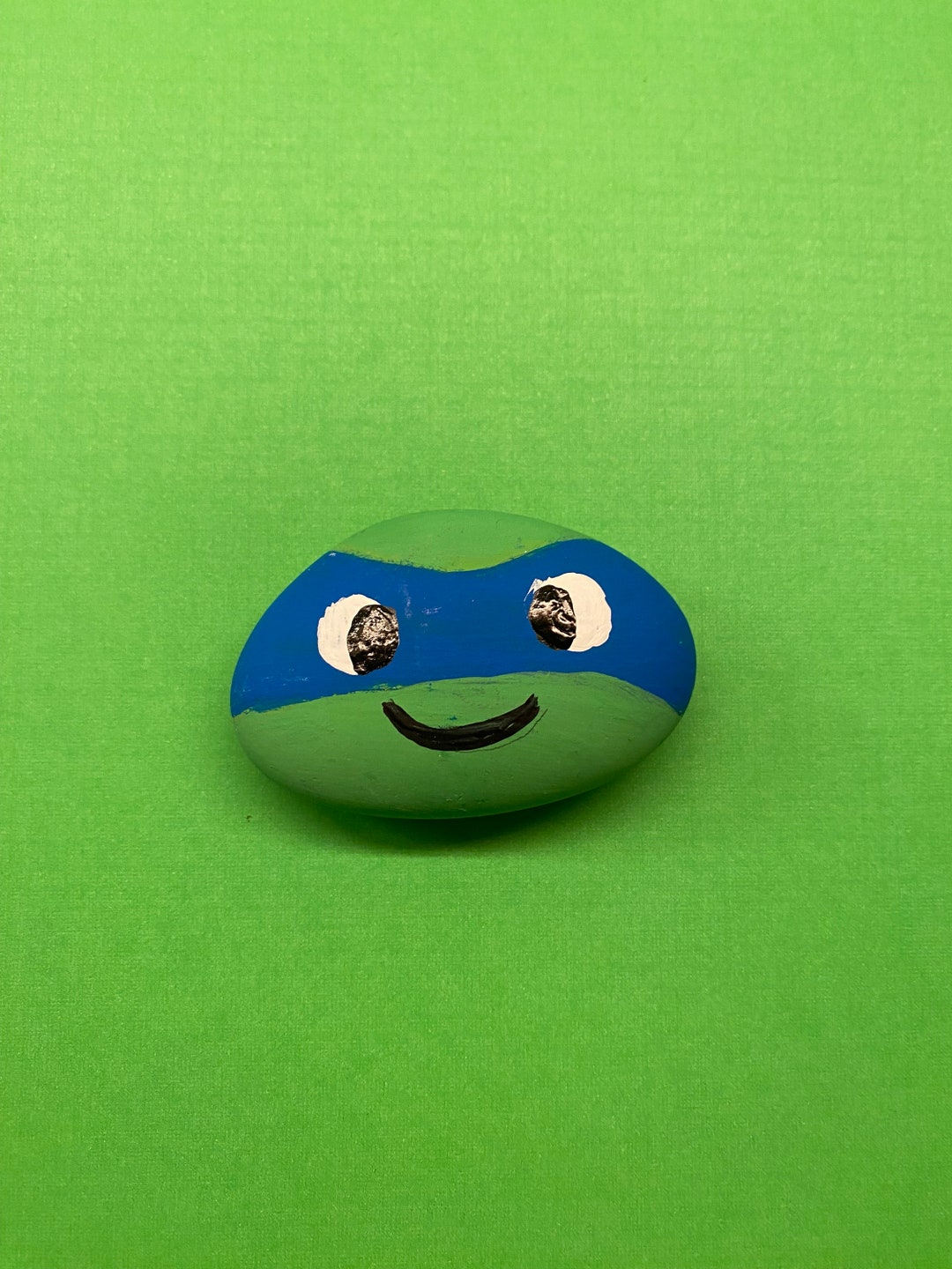 Ninja Turtle Painted Rocks - Etsy