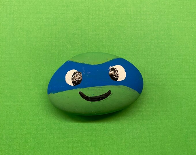 Ninja Turtle Painted Rocks - Etsy