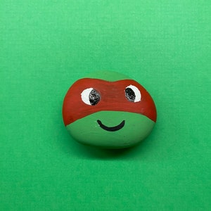 Ninja Turtle Painted Rocks - Etsy