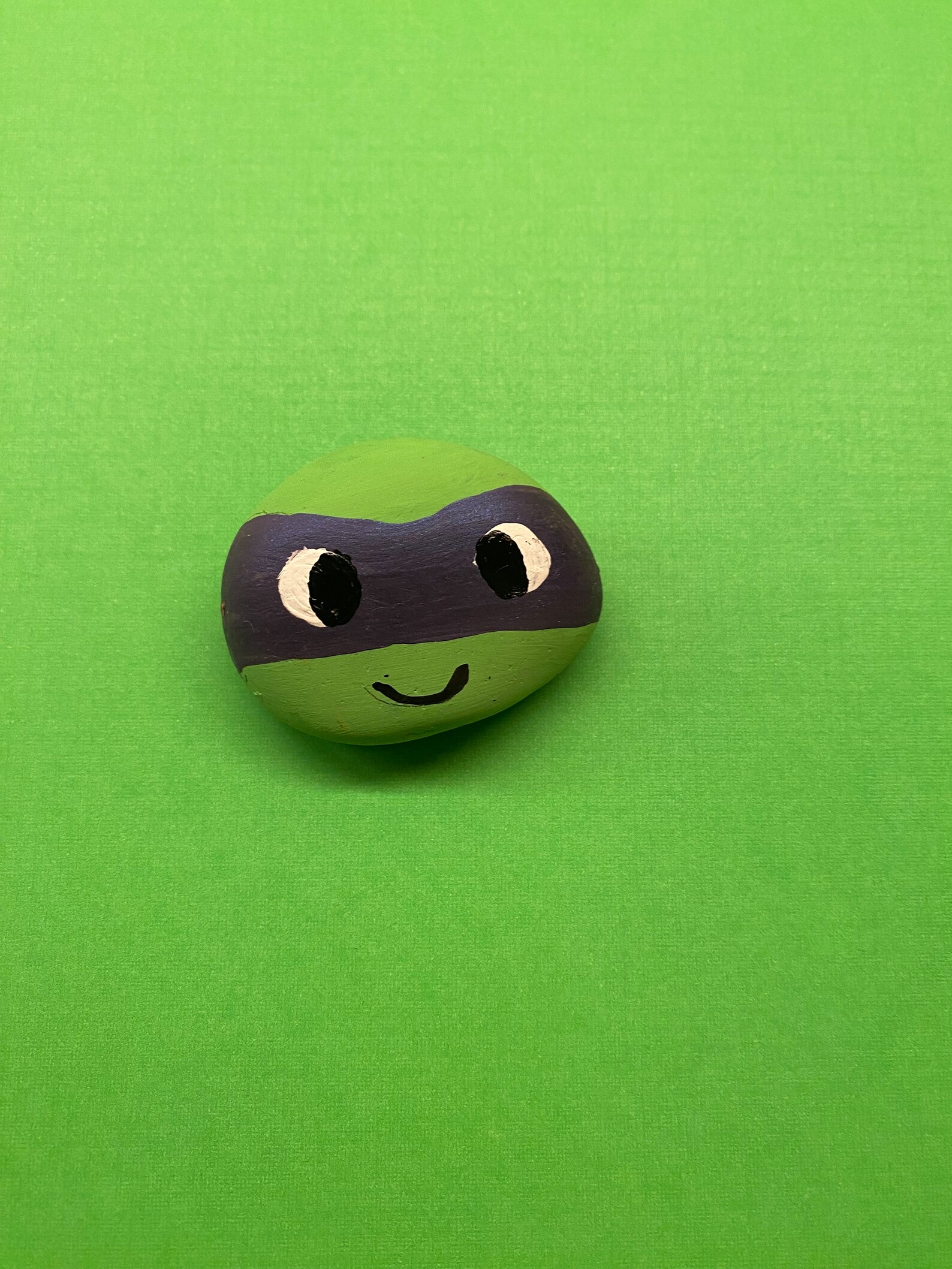 Ninja Turtle Painted Rocks - Etsy
