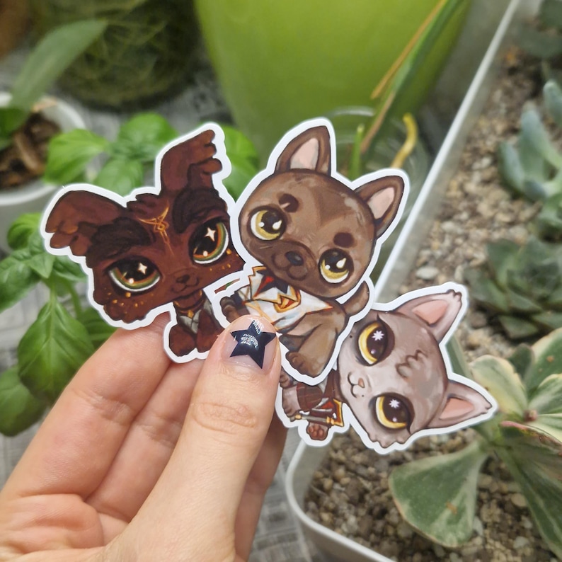 LPS Arcane Hextech Trio Glossy Stickers (jayce, Viktor, Mel) - Etsy