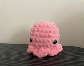 Handmade Crochet Blue Speckled Octo Buddy - Etsy