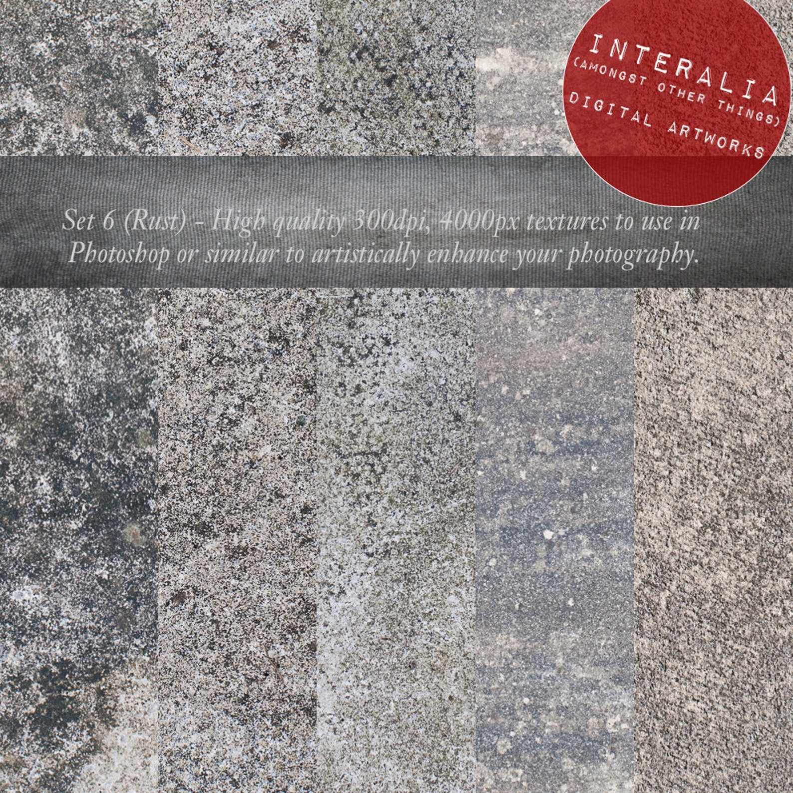 Concrete Textures for Photographers Overlay Layers Photoshop | Etsy