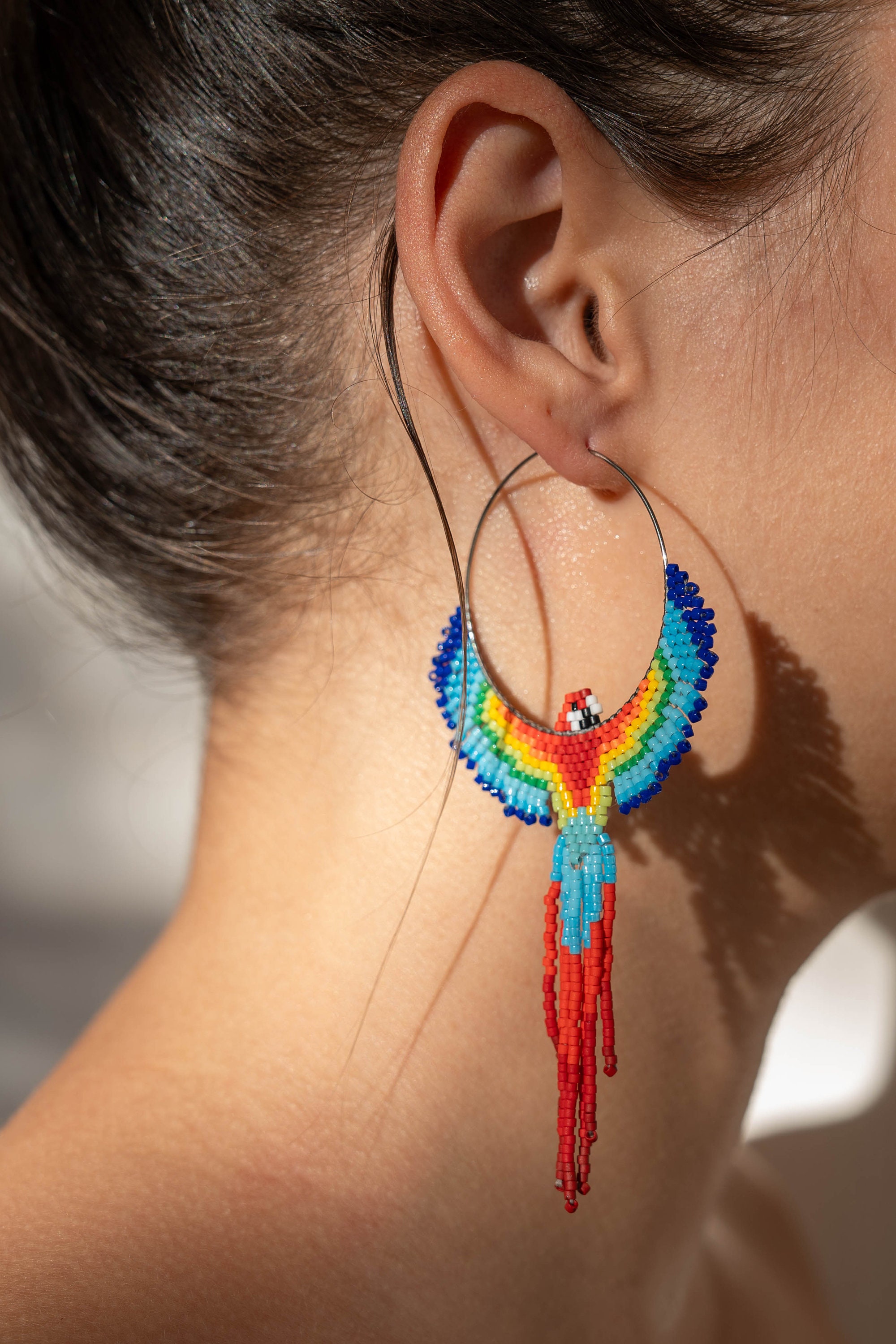 Parrot - Earrings - Etsy