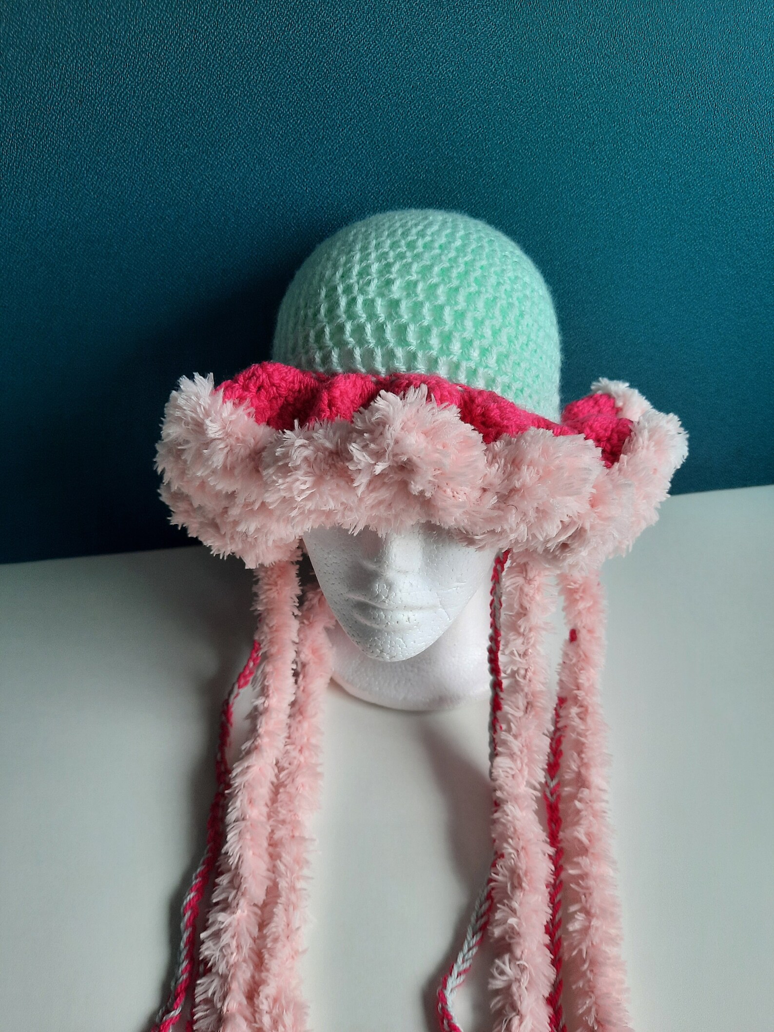 Jellyfish Ruffle Hat - Etsy